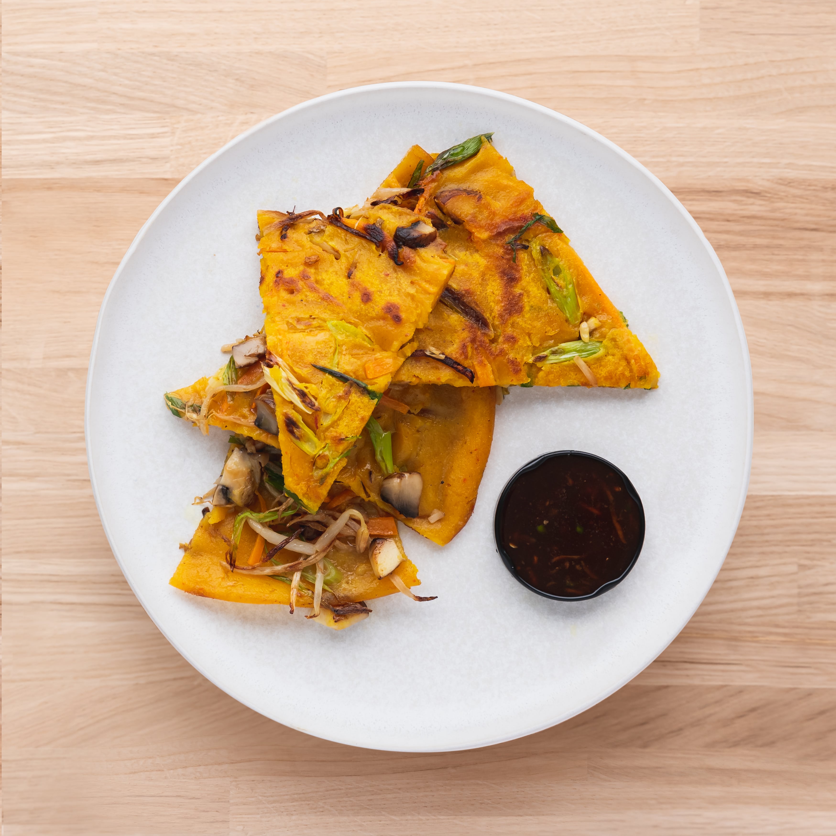 Yachaejeon Korean Vegetable Pancake Recipe - yhangry